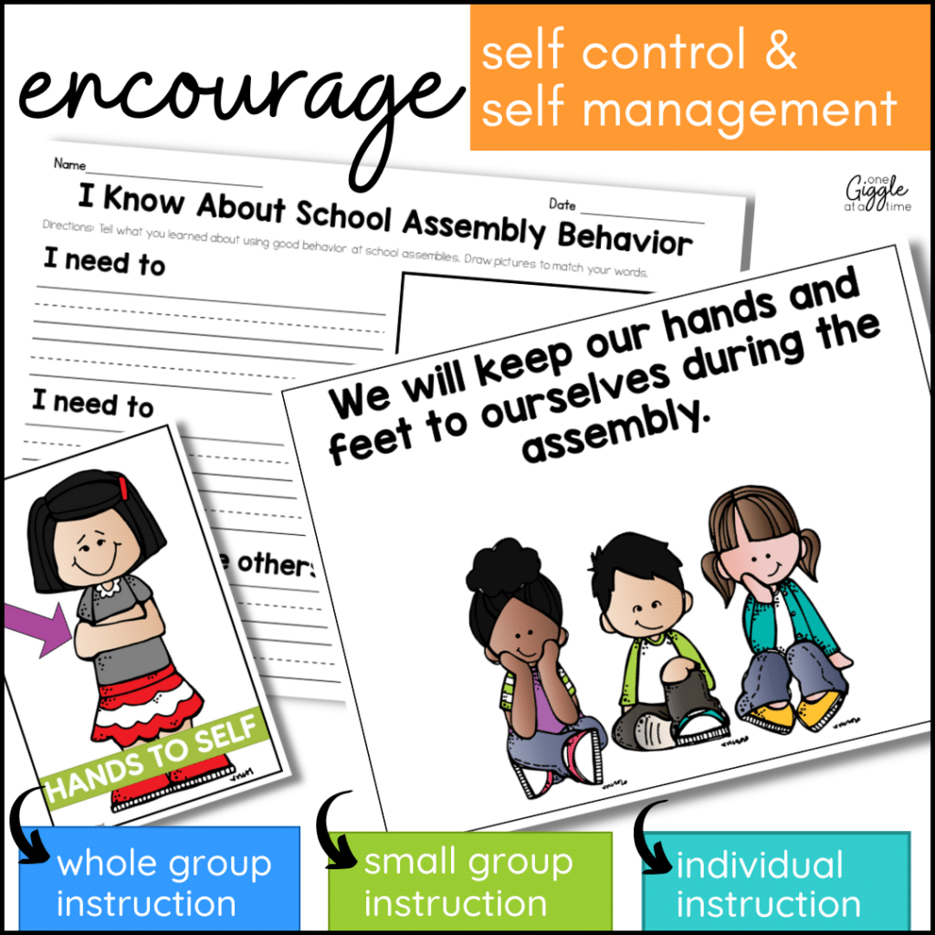 Social Stories School Assembly Rules Behavior Management Visual Cue ...