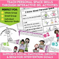 Personal Space Hands To Self Social Story Visuals Worksheets Self ...