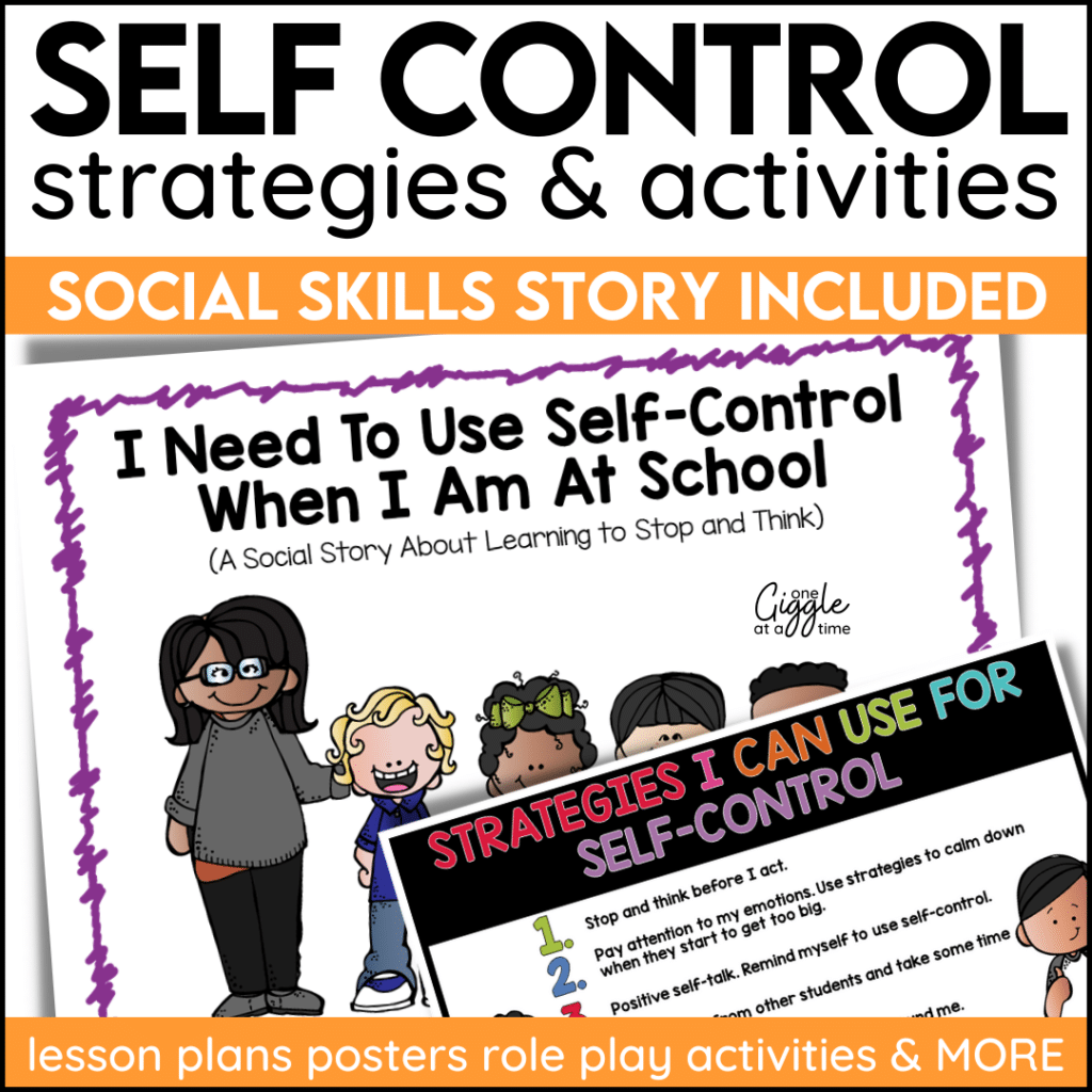 Self Control Emotional Regulation Impulse Control Strategies Social ...
