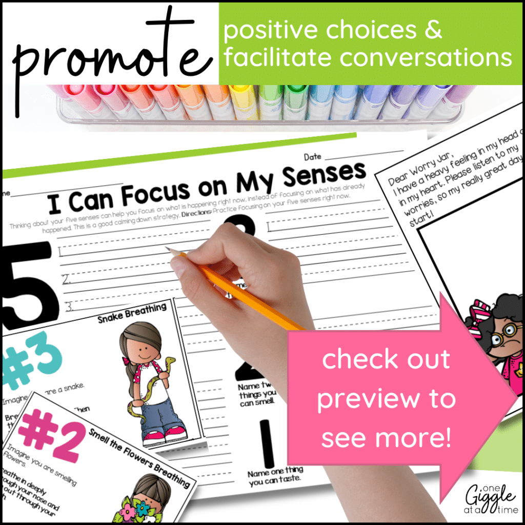 Calm Down Strategies Social Story Calm Down Corner Self Regulation ...