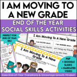 End of Year SEL Moving Up Day Activities Social Story Transitions ...