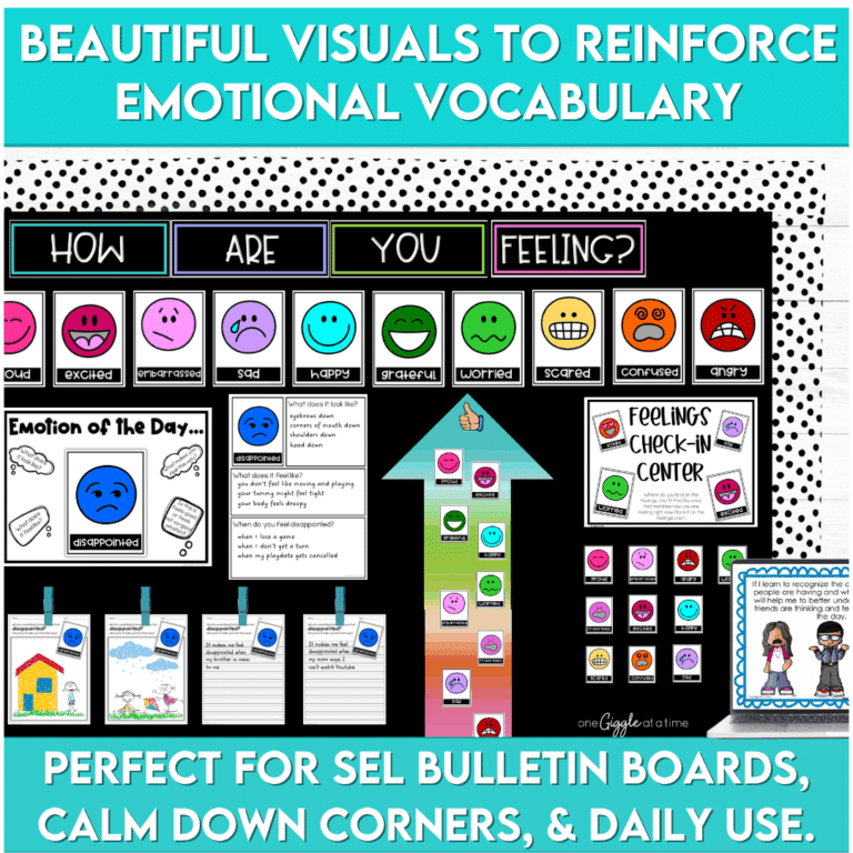 Feelings & Emotions Social Story Daily Check In Chart Posters SEL ...