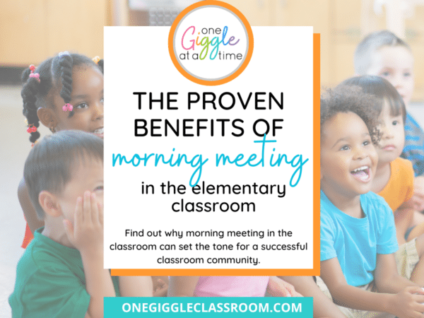 The PROVEN Benefits of Morning Meeting in the Elementary Classroom: The ...
