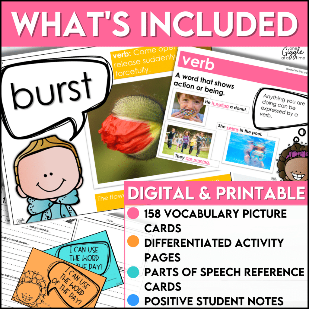 Academic Vocabulary Words & Activities Bundle Core Tier 2 Vocabulary ...