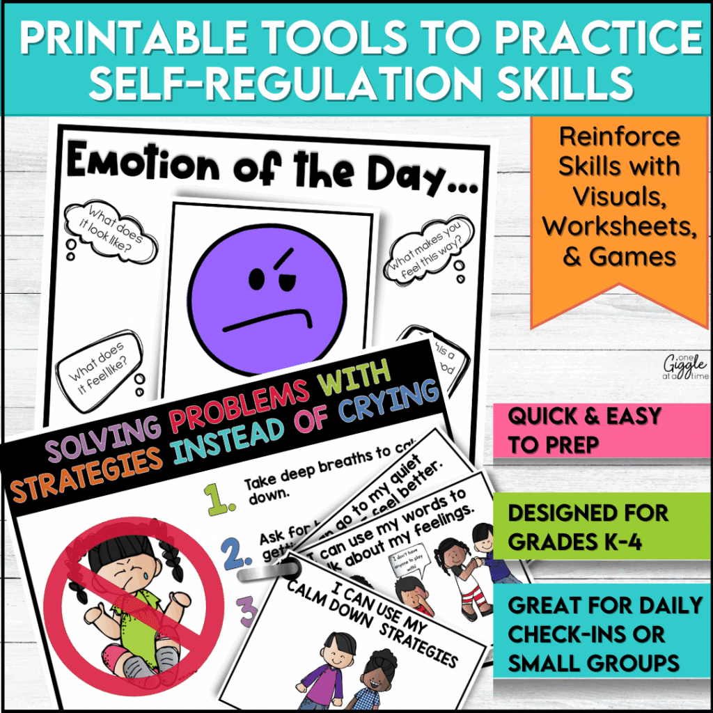 Social Stories Emotional Self Regulation Coping Skills Strategies ...