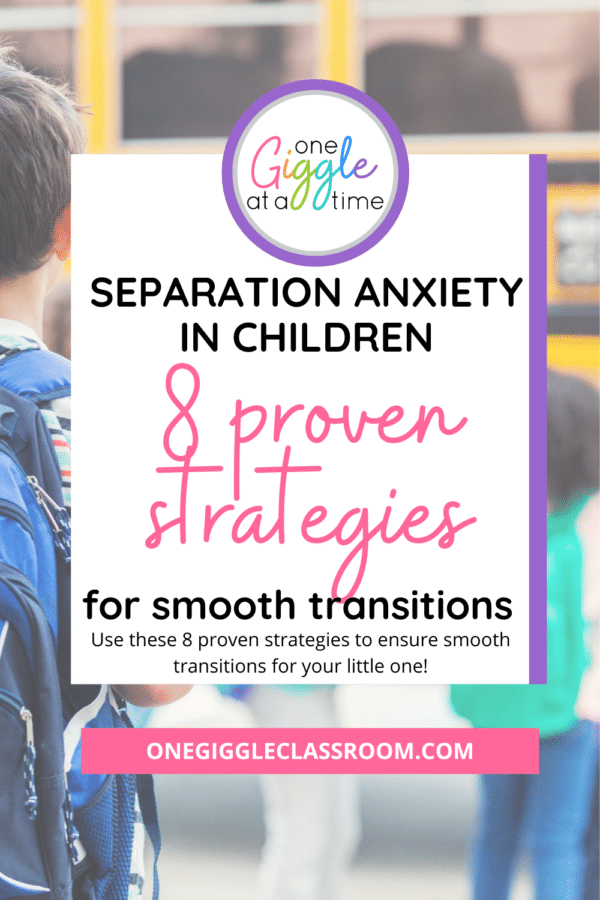 Separation Anxiety in Children: 8 PROVEN Strategies for Smooth ...
