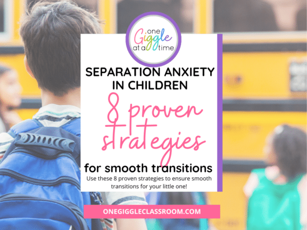 Separation Anxiety in Children: 8 PROVEN Strategies for Smooth ...