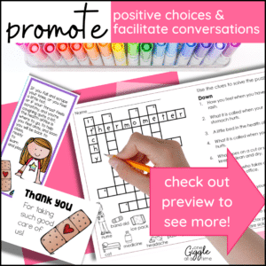 School Nurse Health Office Visit Social Story Social Skills Activities ...