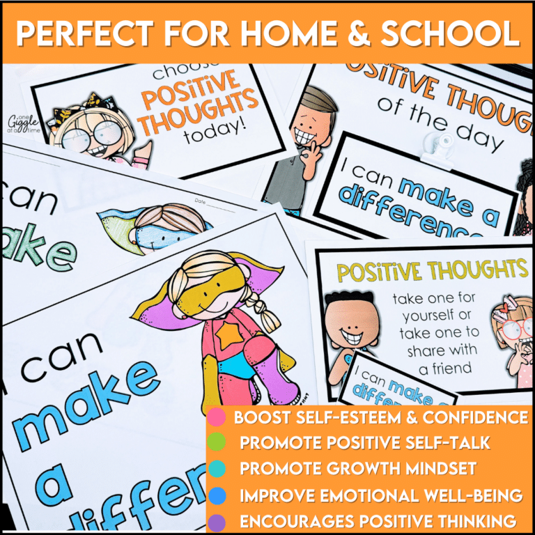 Positive Affirmation Station Coloring Pages Calm Down Corner Printables ...