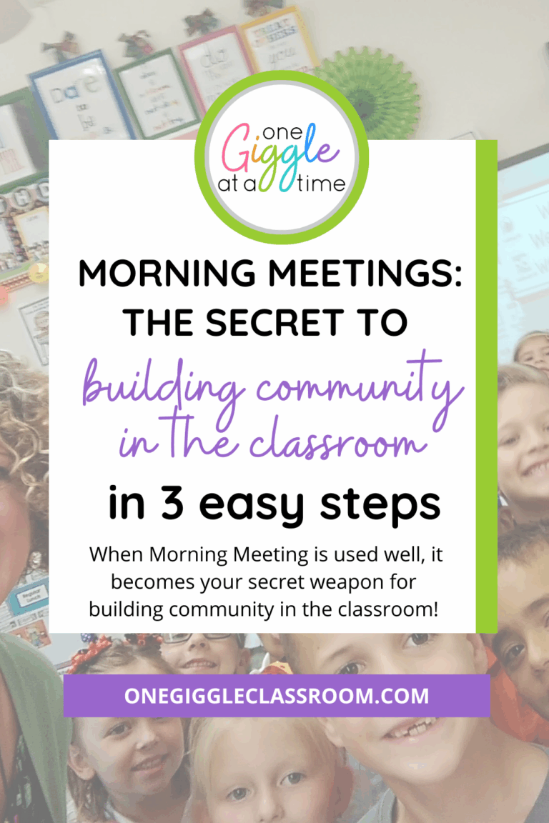 Morning Meeting: The Secret to Building Community in the Classroom in 3 ...